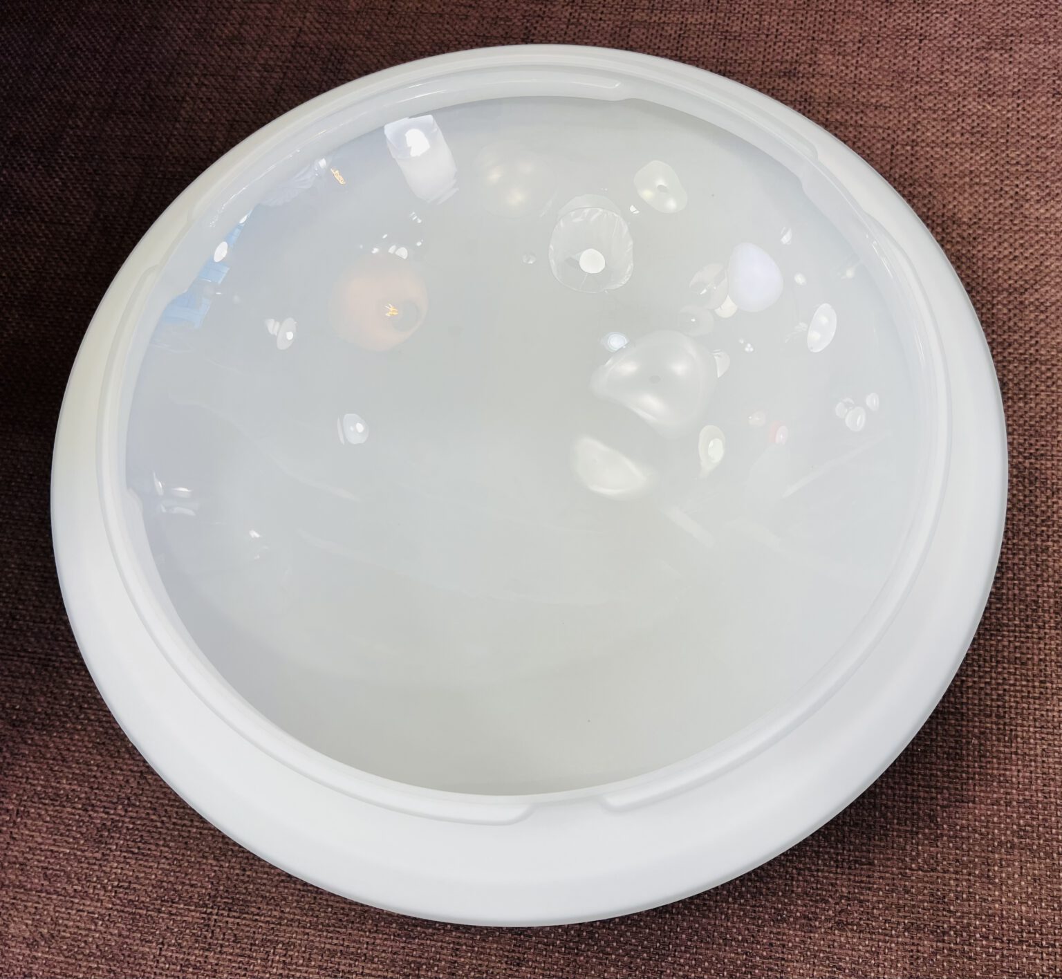 AiLati/Zafferano Ersatzglas für Ceiling BIS BAYONET D:40cm, H:13cm weiß ...