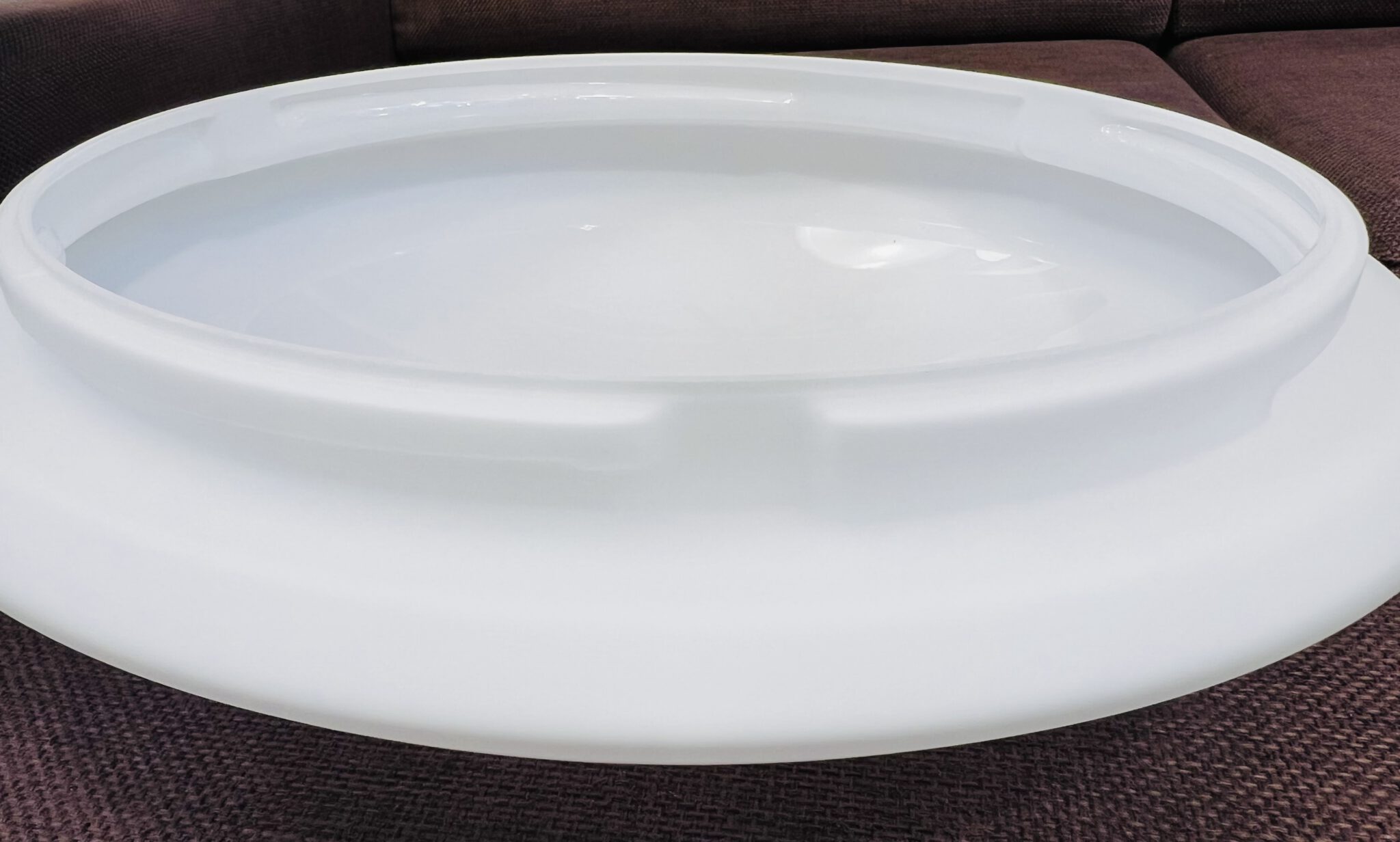 AiLati/Zafferano Ersatzglas für Ceiling BIS BAYONET D:40cm, H:13cm weiß ...